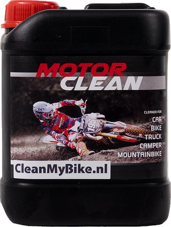 MotorClean 2,5L (20L tot.) - Motorfietsreiniger - Off-road reiniger ...