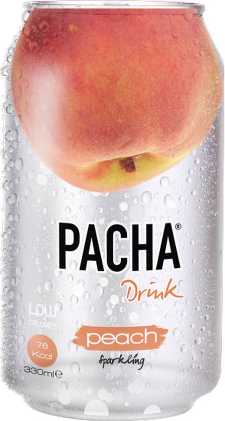 Pacha Drink Peach 24 x 330ml | bol