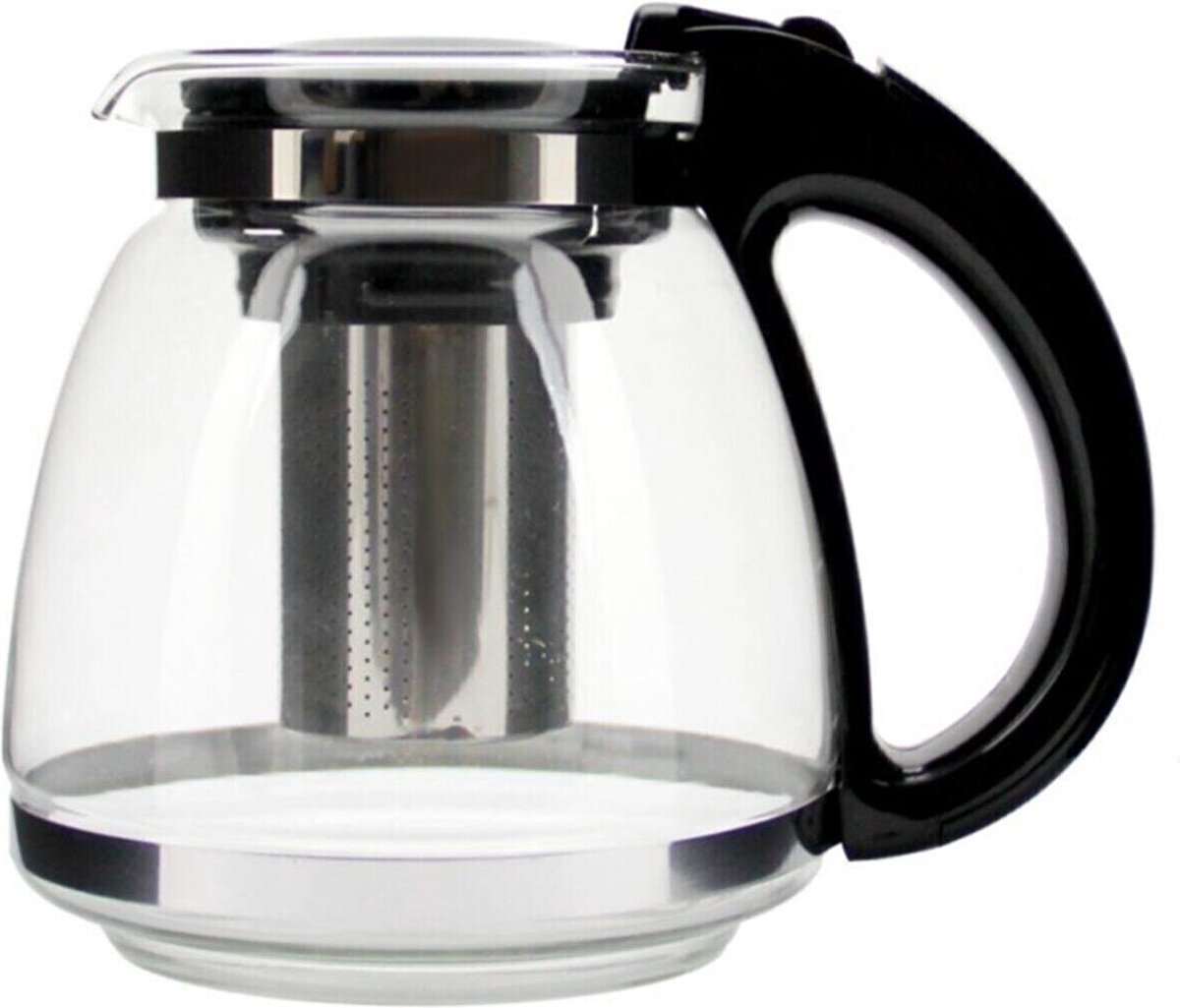 Glazen theepot 1500 ML met filter | bol.com