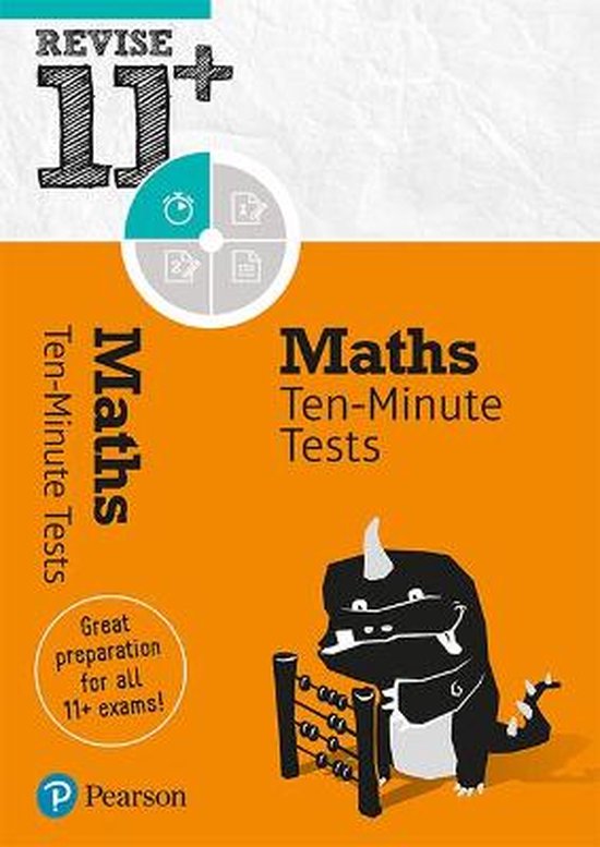 Pearson REVISE 11+ Maths Ten-Minute Tests for the 2023 and 2024 exams ...