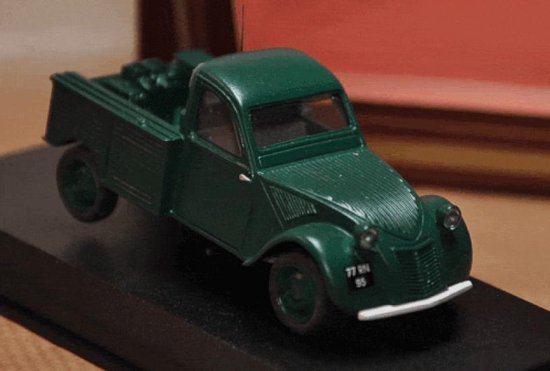 Citroën 2CV 1960 "Royal Navy" (Groen) (10 cm) 1/43 Elysee - Modelauto ...