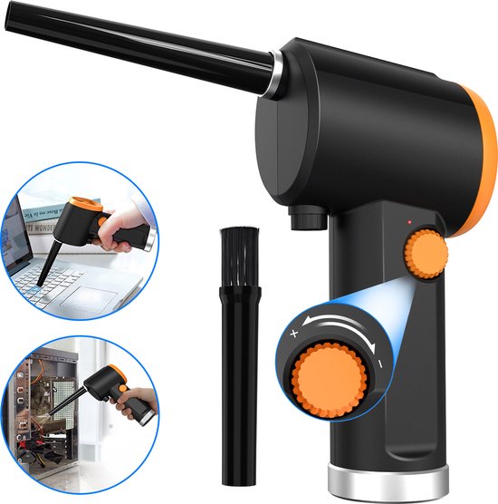 Cleanforce Air Duster Pro Xtreme met Verstelbare Windsnelheid - Extra ...
