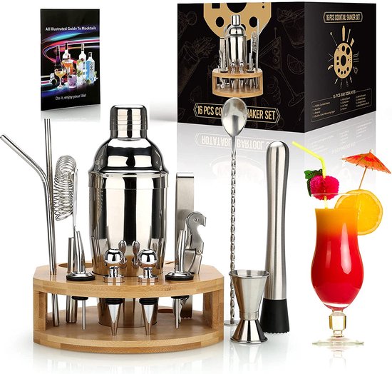 Cocktailset , 16 stuks | bol