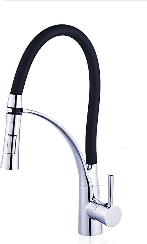 Lupio Led Keukenkraan | Keukenkraan met uittrekbare uitloop | Keukenkraan uittrekbaar... | bol.com
