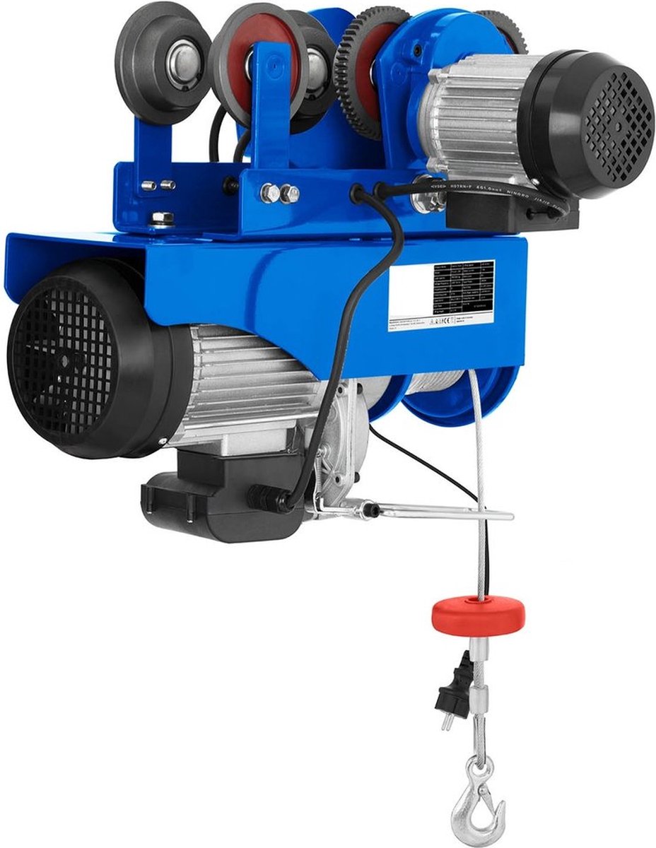 Borg Takel met Trolley - loopkat - 990 kg - 230 volt | bol.com