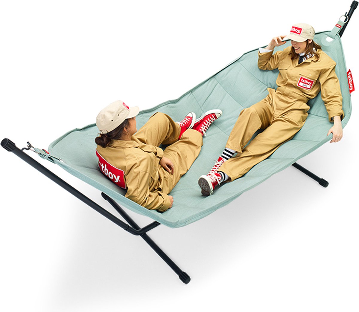 Fatboy Hangmat met standaard voor 2 personen tot 150 kg - 330 x 130 cm ...