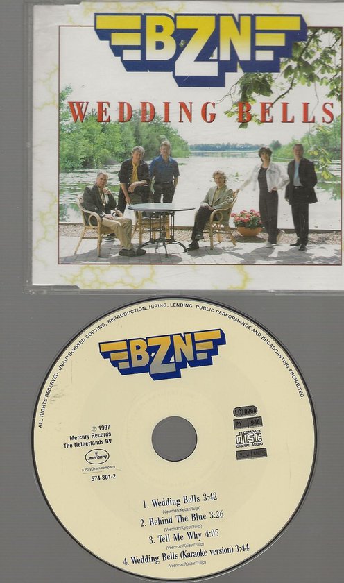 cd maxi BZN - WEDDING BELLS, Bzn | Muziek | bol