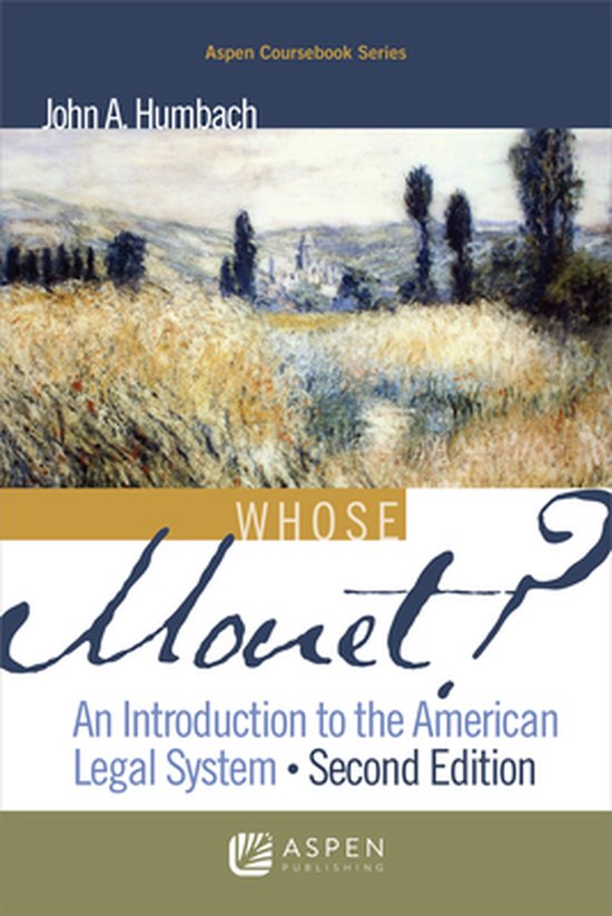 Whose Monet? | 9781454873150 | John A Humbach | Boeken | bol.com