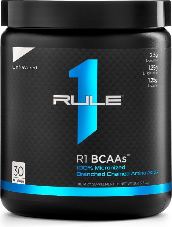 R1 BCAA - Unflavored (30serv) Standard | bol.com