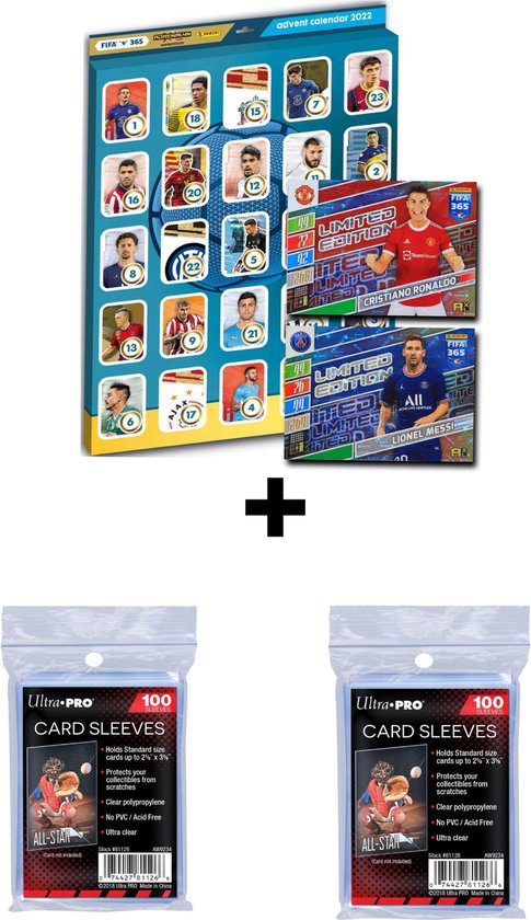 Panini - Adrenalyn XL FIFA 365 2022 - Advent Calendar + 2 Pack Ultra ...