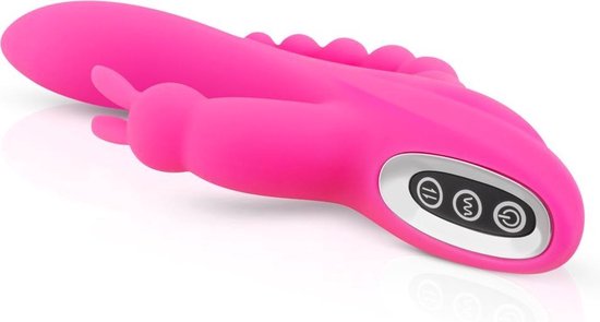 NinaNova Double Rabbit – Vibrator met dubbele stimulatie – vibrator voor vrouwen -... | bol.com