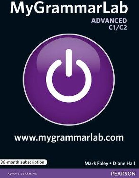 MyGrammarLab Advanced without Key/MyEnglishLab 36 months Pack ...