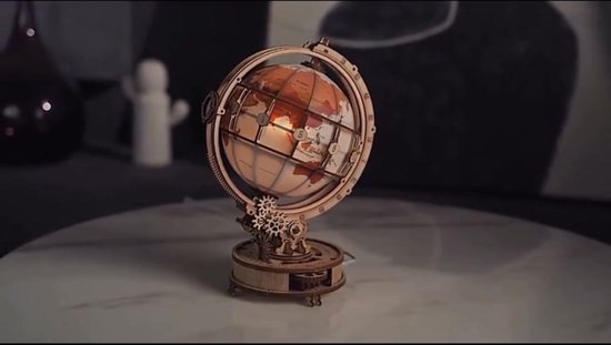 Robotime Wereldbol - Rokr - Globe - Sterrenbeeld - Houten puzzel ...