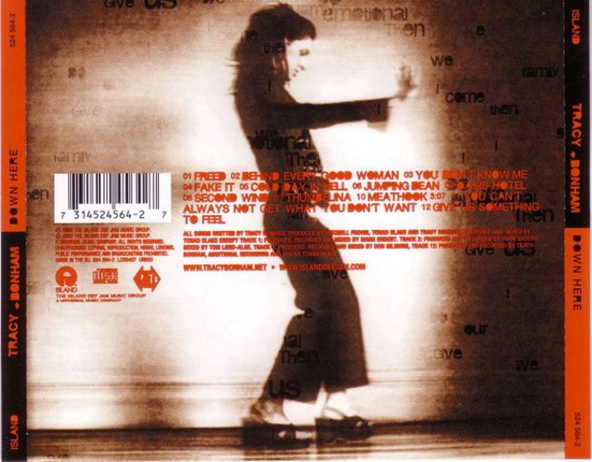 Down Here, Tracy Bonham | CD (album) | Muziek | bol