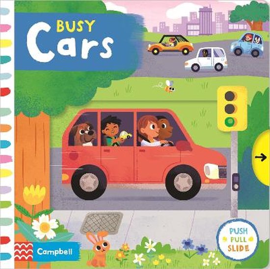 Campbell Busy Books- Busy Cars, Campbell Books | 9781529052411 | Boeken ...