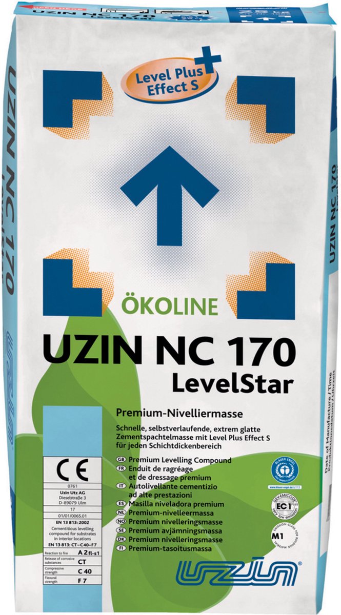 UZIN NC 170 LevelStar - 20 kilo | bol.com