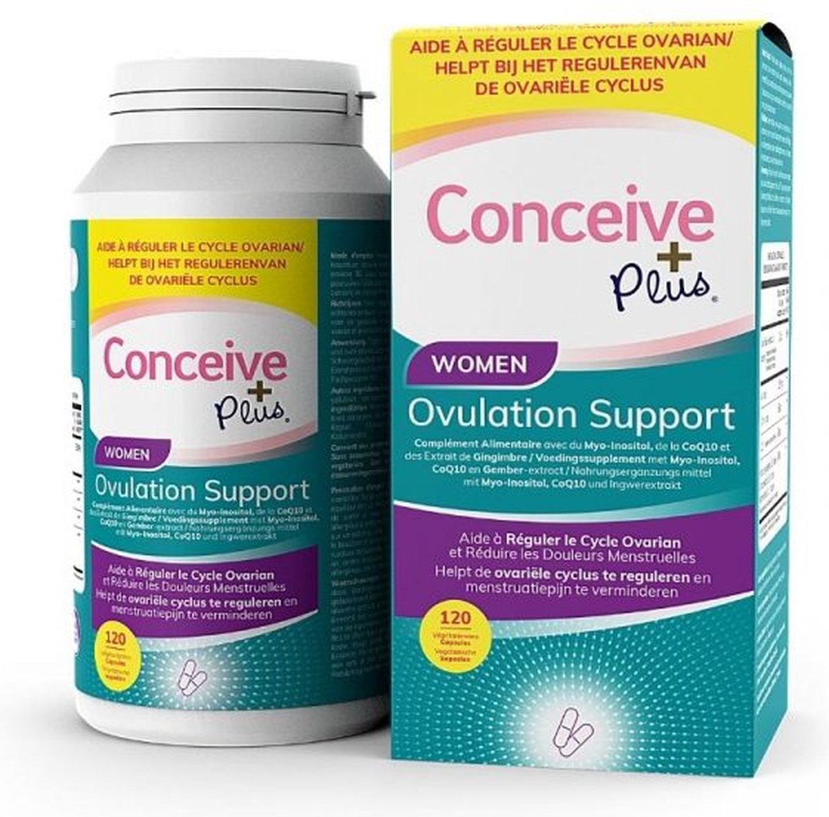 Conceive Plus Ovulatie Ondersteuning voor Vrouwen 120 caps | bol.com