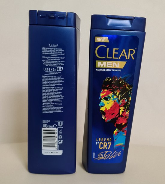 Clear Legend by CR7 Men Shampoo 2x400ml | bol.com