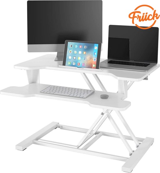 Friick Zit Sta Bureau Verhoger - Laptopstandaard - Laptop Verhoger ...