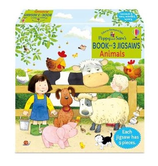 Farmyard Tales Poppy and Sam- Poppy and Sam's Book and 3 Jigsaws ...