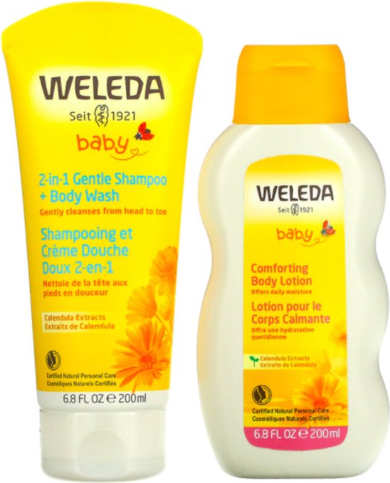 Weleda - Baby Bundle Set - Calendula - 2 Piece Set | bol.com