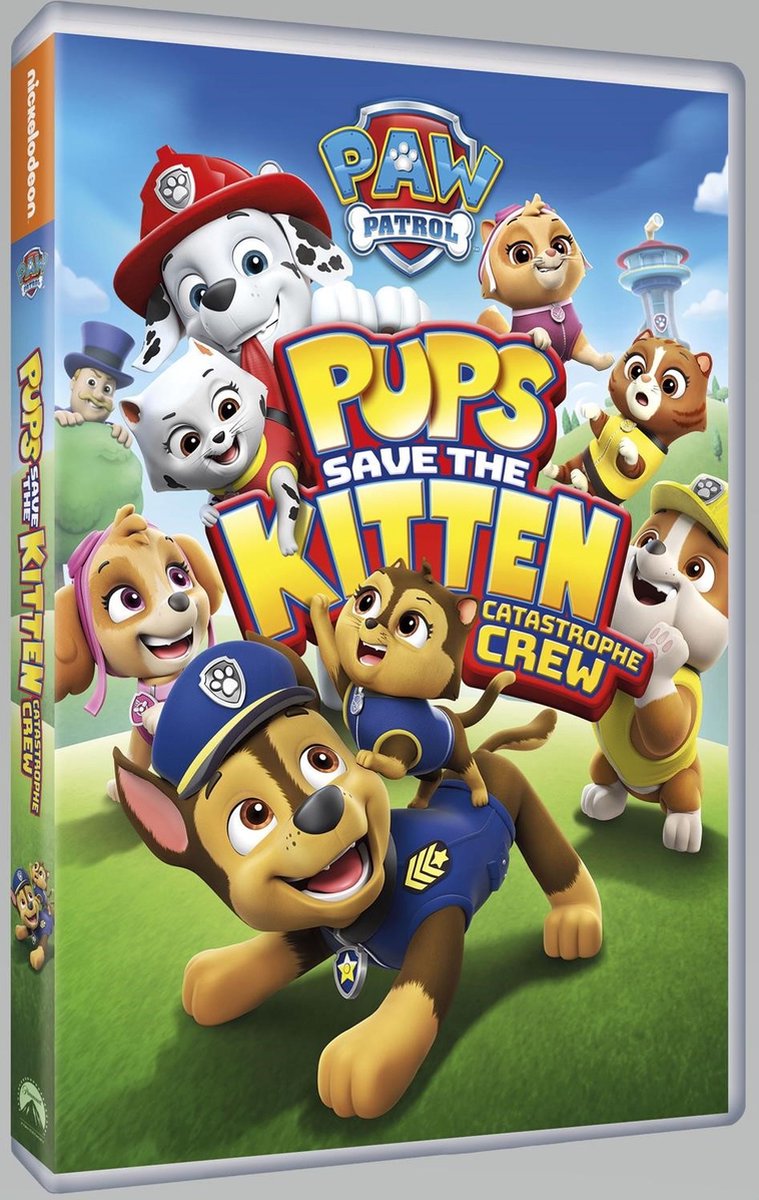 Paw Patrol - Pups Save The Kitten Catastrophe Crew (DVD) (Dvd) | Dvd's ...