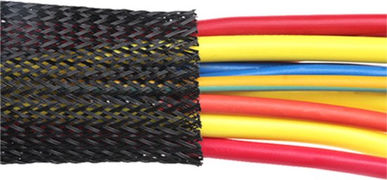 Kabel sleeve Kabelmantel 20mm 5meter lang - kabelhoes kabelbescherming ...