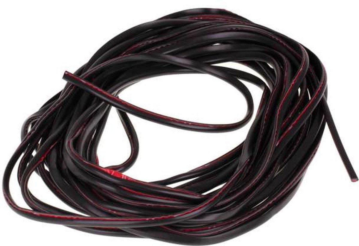 Profiel afdekking bumper autodeur rand 15m zwart | bol.com