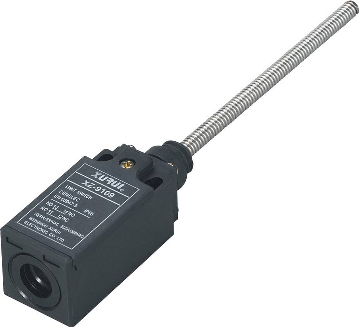 TRU COMPONENTS 1426611 XZ-9/109 Eindschakelaar 250 V/AC 10 A Veerstaaf ...