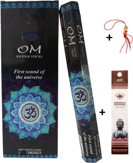 Doos met 120 stokjes - Wierook - Wierookstokjes - Incense sticks - Om ...