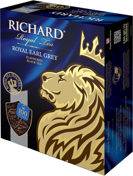 Richard Thee - Thee Royal Earl Grey - 2 x 100 sachets | bol