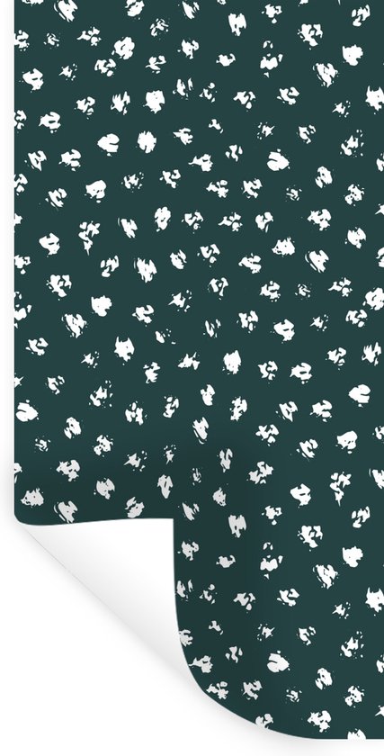 Muurstickers - Sticker Folie - Stippen - Wit - Groen - 60x120 cm ...