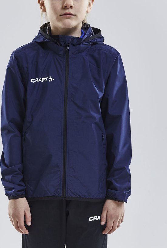 Craft Jacket Rain Jr 1905997 - Navy - 146/152 | bol