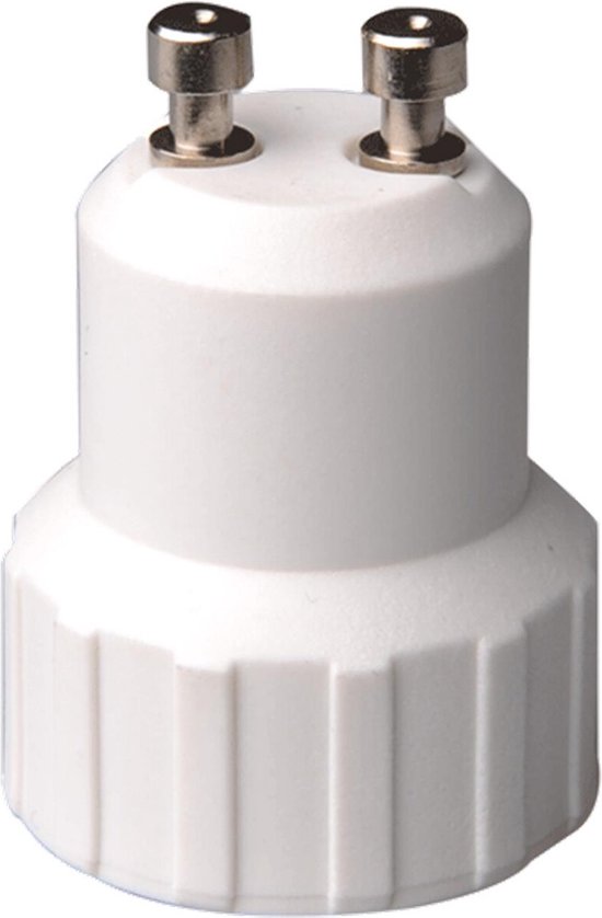 Omvormer Converter Verloopfitting - Aigi Verty - GU10 naar E14 - Wit | bol