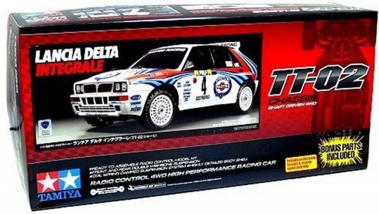 Tamiya Lancia Delta Integrale - TT02 modèle radiocommandé Voiture ...