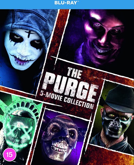 The Purge 5 Movies Collection - Blu-ray met The Forever Purge | bol
