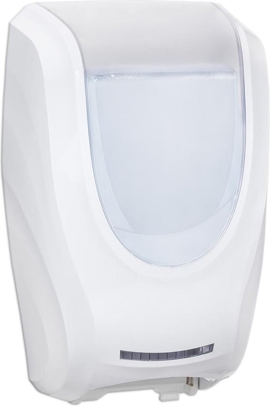 Neptune Touchless dispenser voor 1 liter Neptune vulling, kunststof wit ...