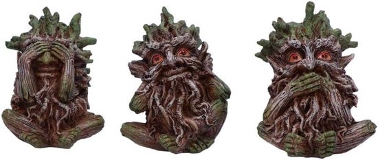 Three Wise Ents Figurines - 10 cm - Handgeschilderd - Fantasy Ent ...