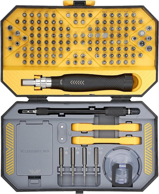 Egoods - 145-delige schroevendraaierset voor precisie reparaties aan ...