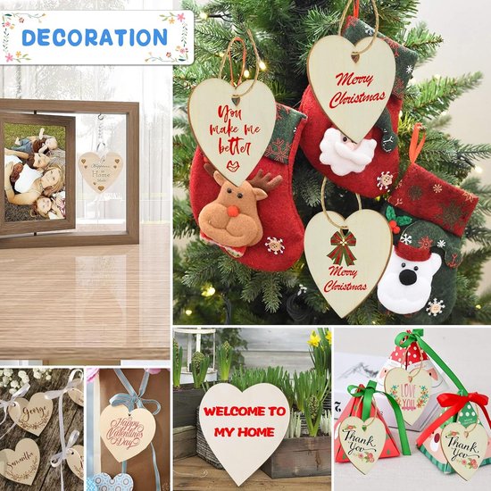 52 houten schijven 10 cm balsahout multiplex 2 mm voor pyrografie ...