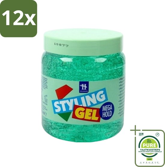 Hegron - Styling Gel - Megahold - Sterke Fixatie - 150 ml ...