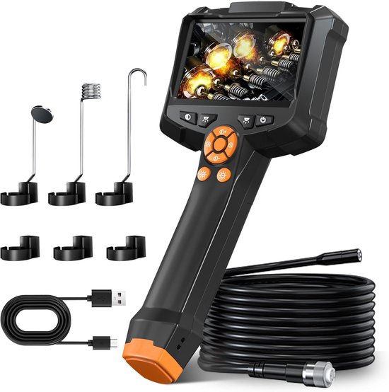Endoscoop auto - Endoscoop - 4.3 inch IPS Scherm & 1080P - 5 Meter ...