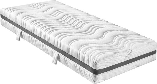 7-Zone Pocketvering Matras Hardheid 3 - 80x200 cm Koudschuim Topper ...