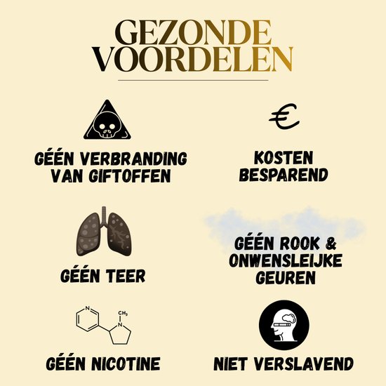 SWF Airvaper - Vape - Incl. 6 Smaken - Stoppen met Roken - Alternatief ...