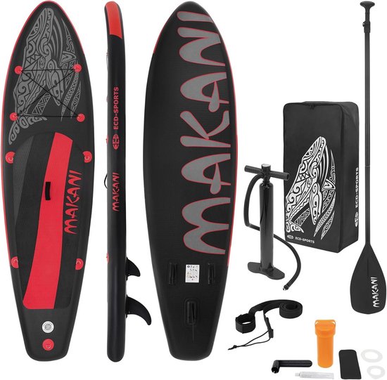 Opblaasbaar Stand-Up Paddleboard 320 cm Complete Set met Peddel Pomptas ...