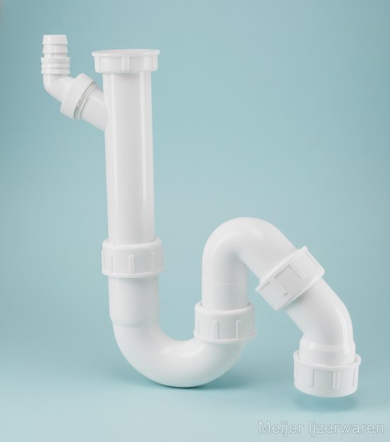 Universele Sifon met Wasmachine-aansluiting 1½" x 40 mm – Met ...