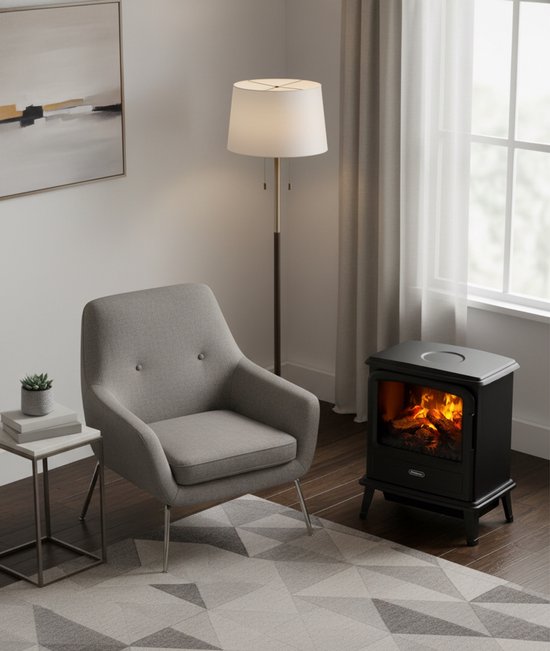 Elektrische Haard Navihome Evandale 28x44x58 cm – Vrijstaande LED ...
