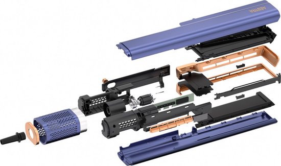 Aestra - Hairstrait Pro - Lisseur céramique - Coldshot - Wet to dry ...