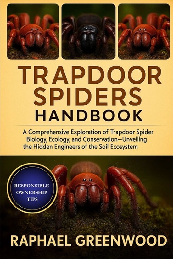 Trapdoor Spiders Handbook, Raphael Greenwood | 9798272013149 | Livres | bol
