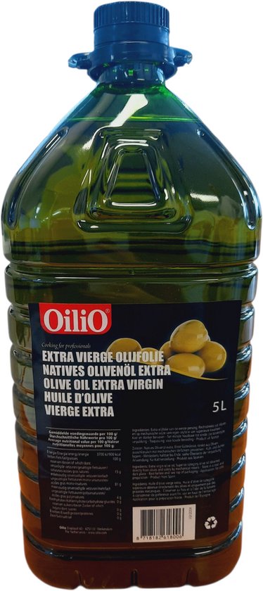 Oilio Extra Vierge Olijfolie 5L | bol